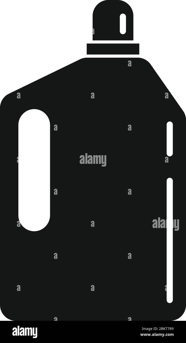 Clean bleach icon. Simple illustration of clean bleach vector icon for ...