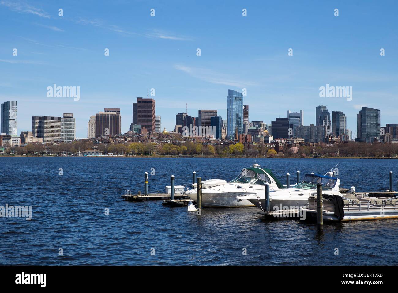 Boston spring view hi-res stock photography and images - Alamy