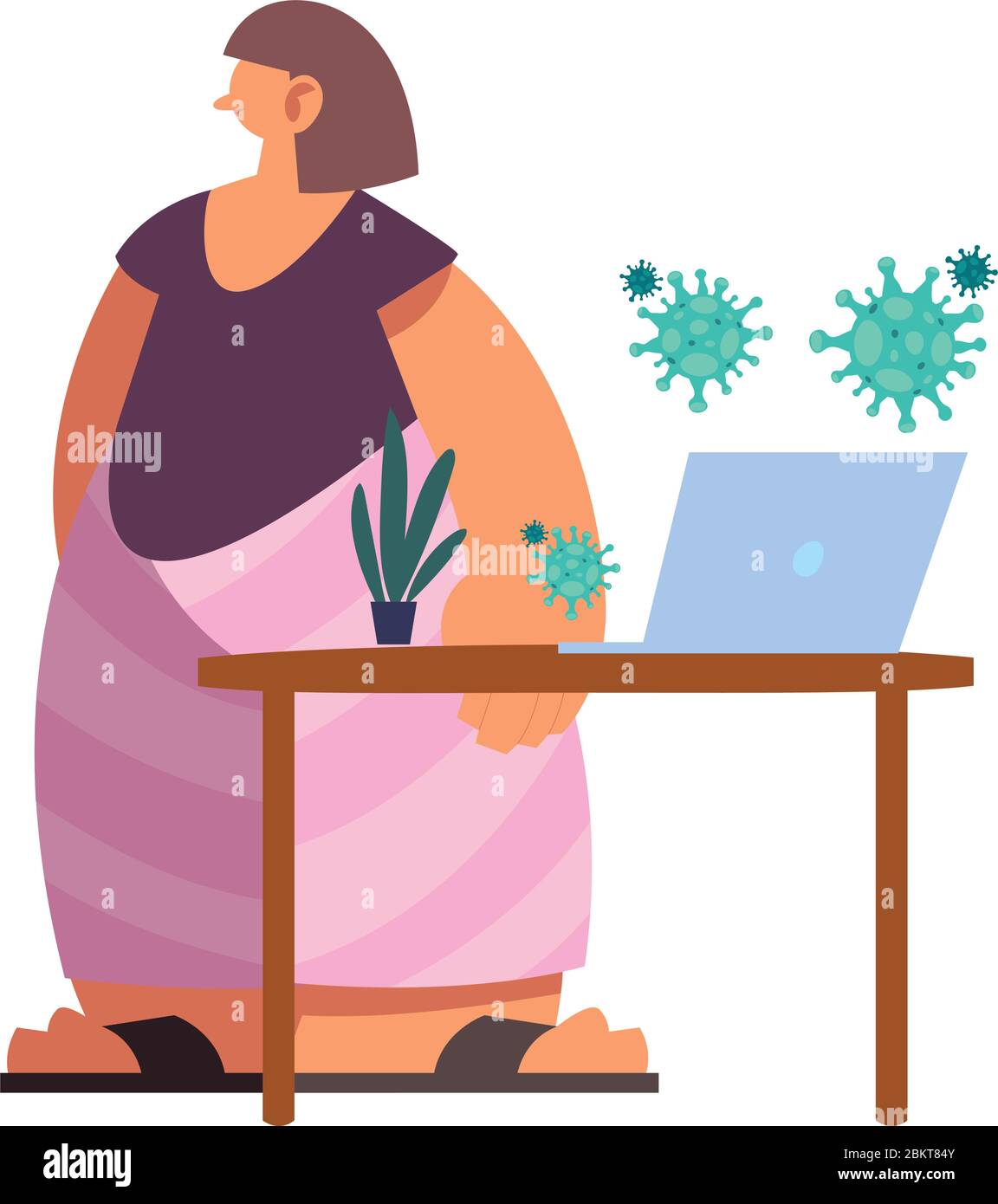 Disabling disease Stock Vector Images - Alamy