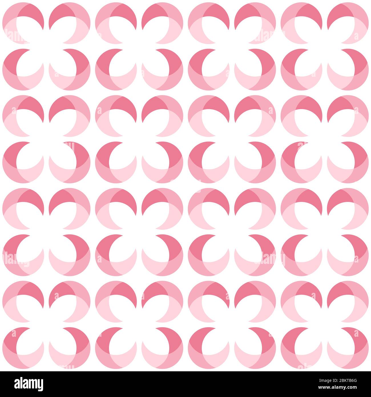 Simple abstract geometric design. Rounded repeated pattern for textile ...