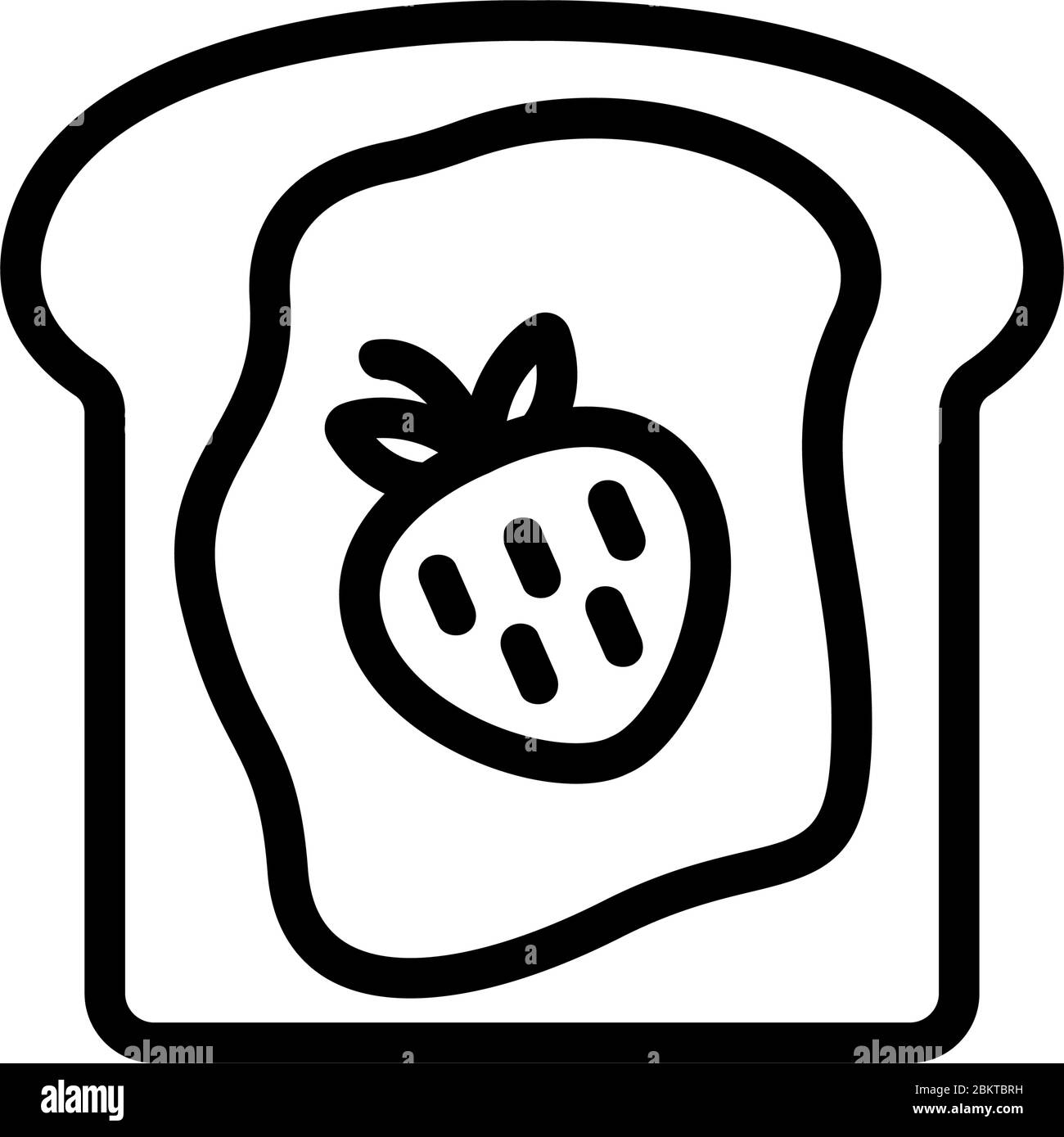 Toast Outline