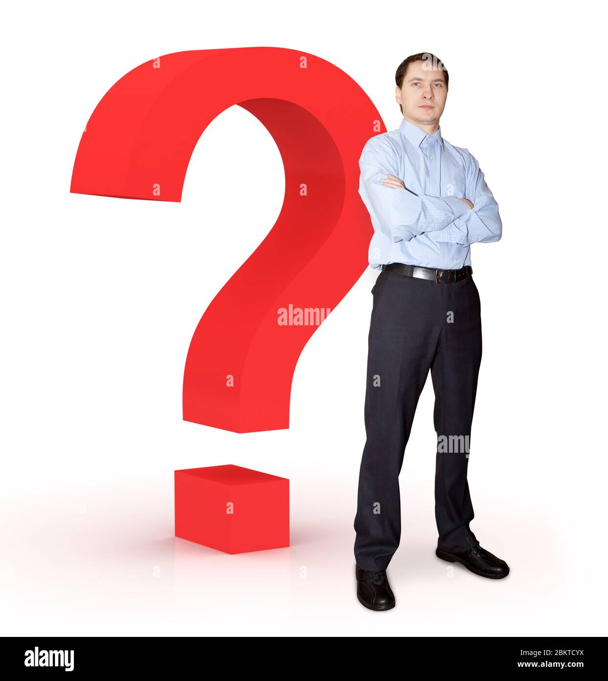 Question mark thinking Cut Out Stock Images & Pictures - Alamy