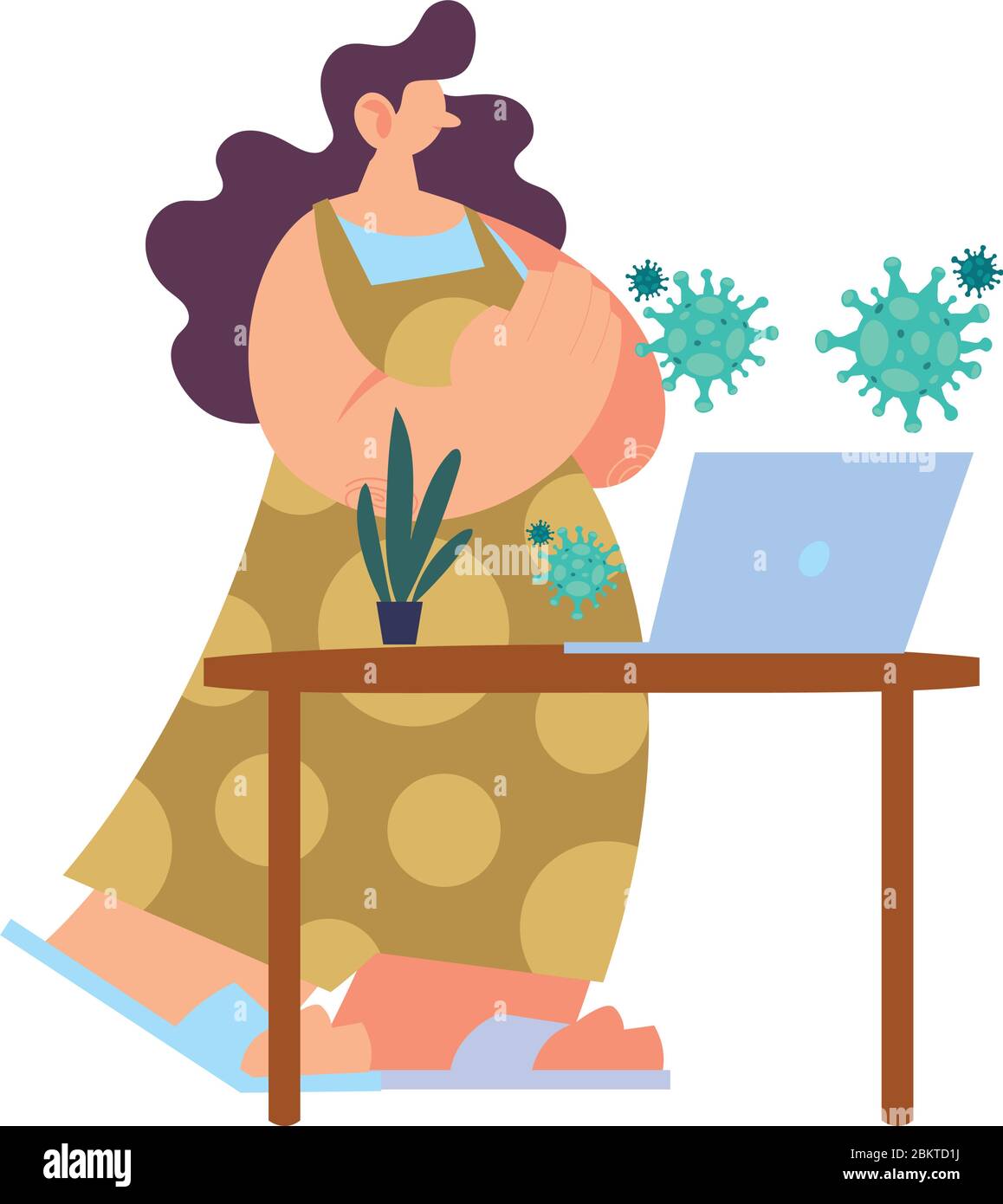 Disabling disease Stock Vector Images - Alamy