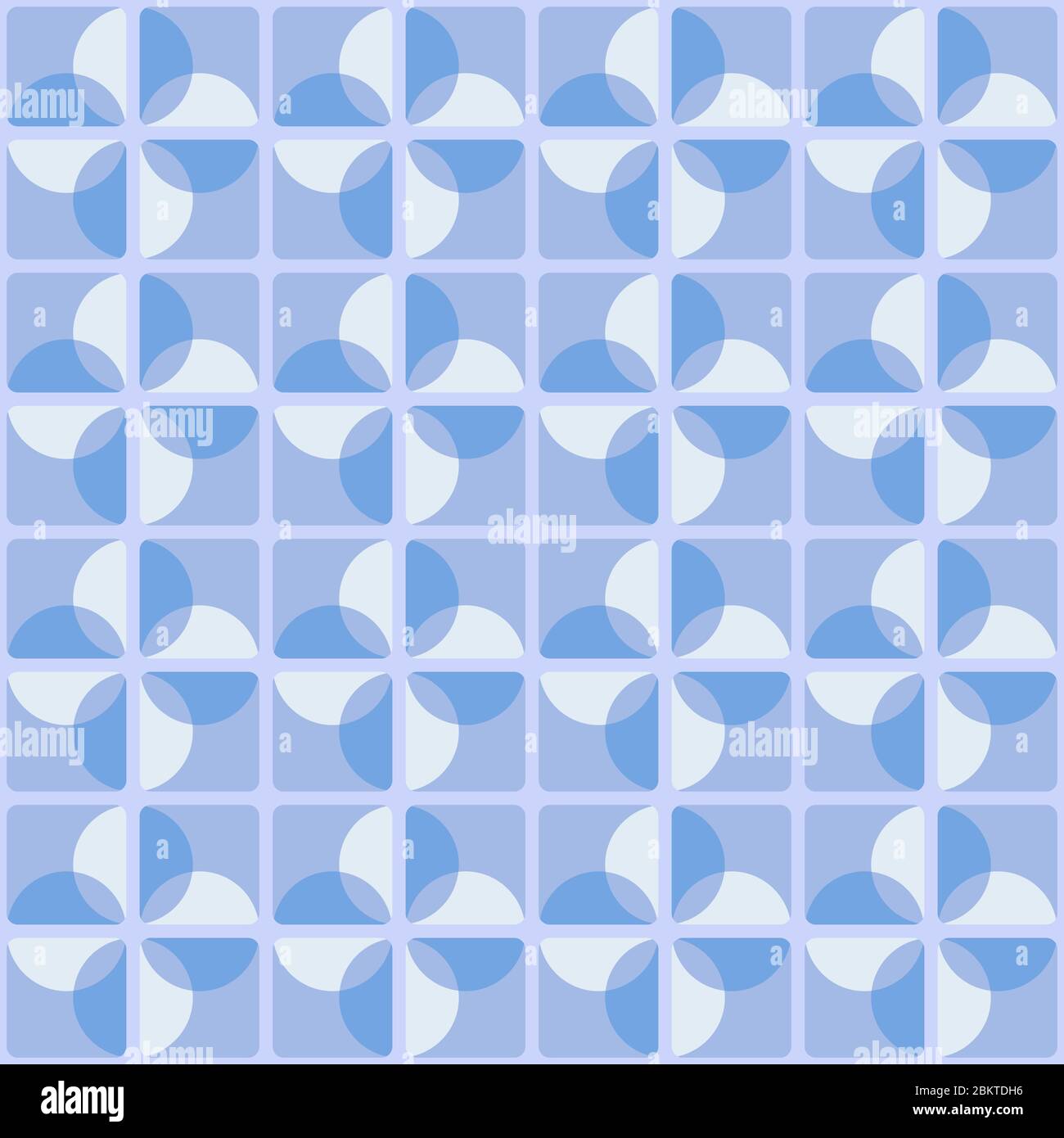 Simple abstract geometric design. Rounded repeated pattern for textile ...