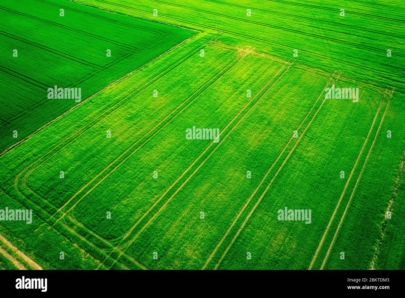 Aerial top view rural plain hi-res stock photography and images - Alamy