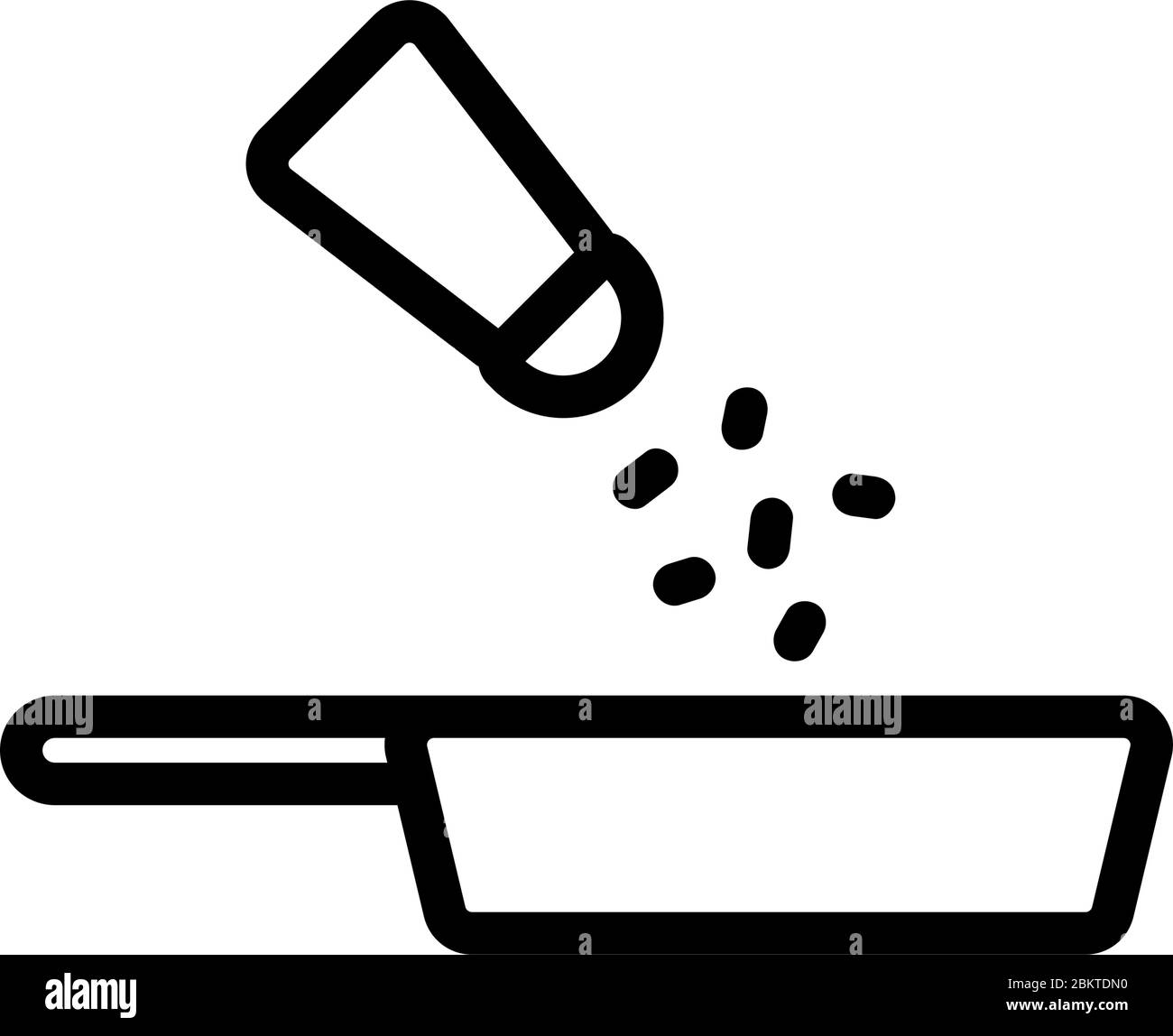 Powder pan Black and White Stock Photos & Images - Alamy