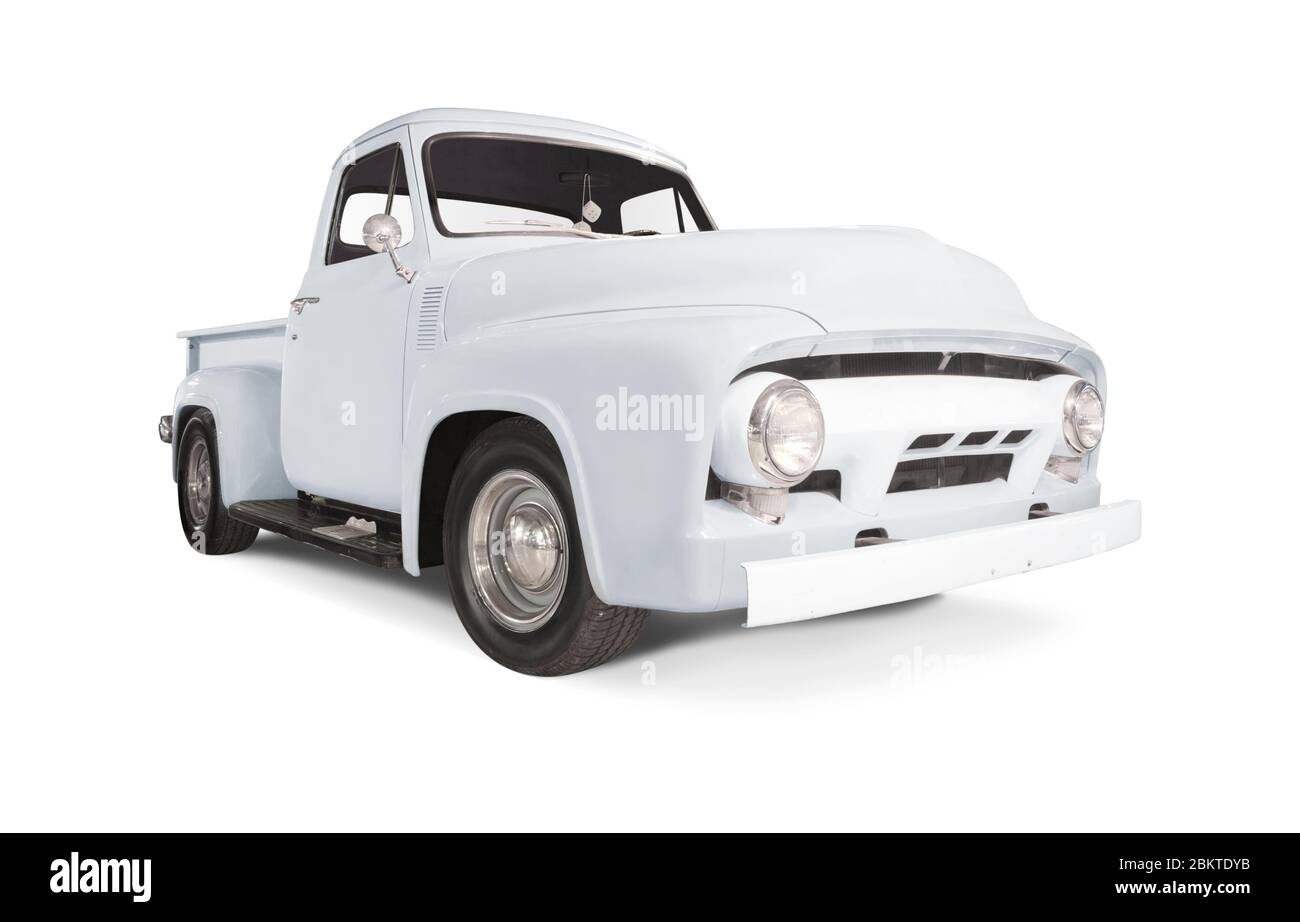 White ford pick up hi-res stock photography and images - Alamy