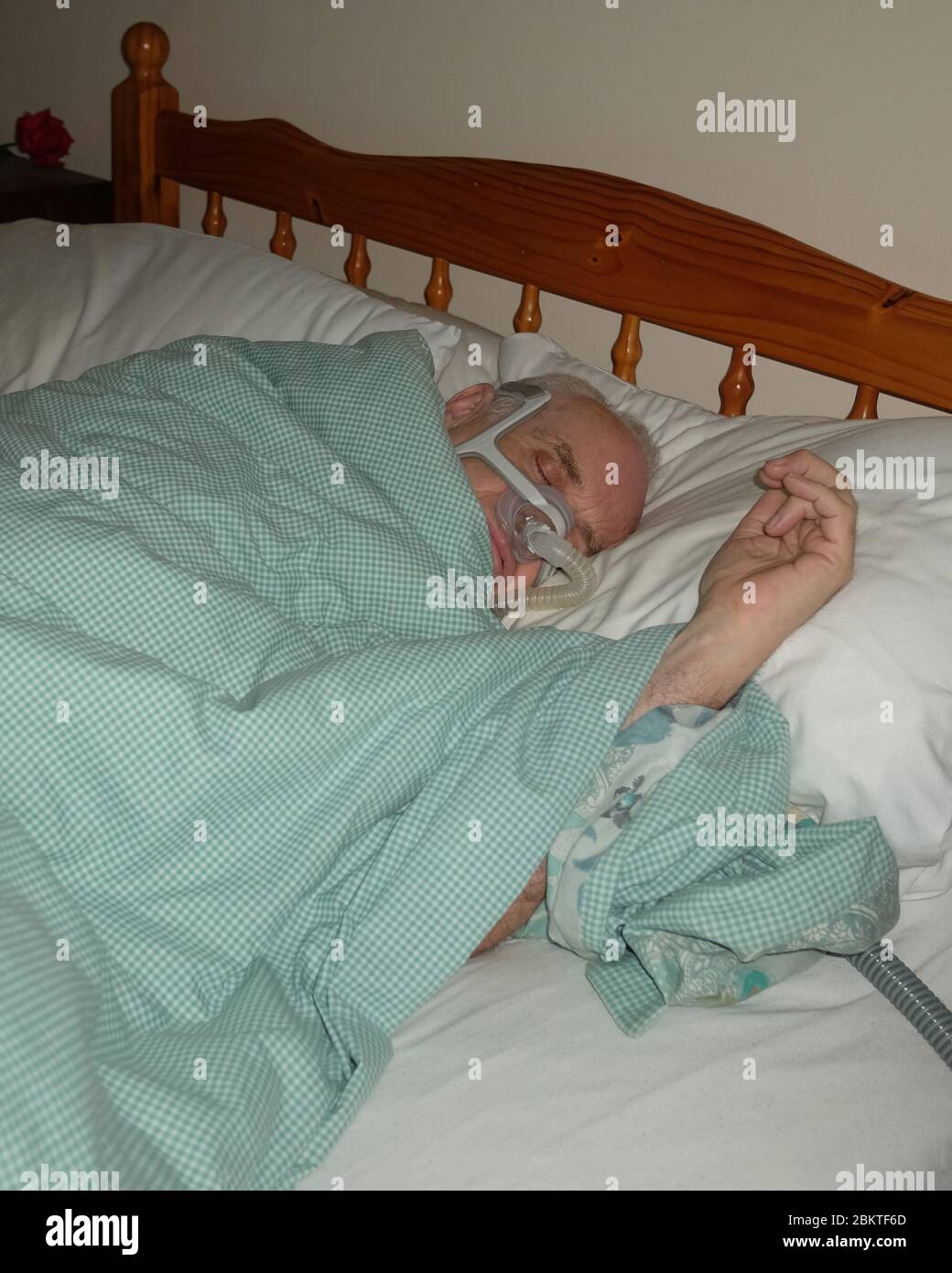 Fat old man sleep hi-res stock photography and images - Alamy