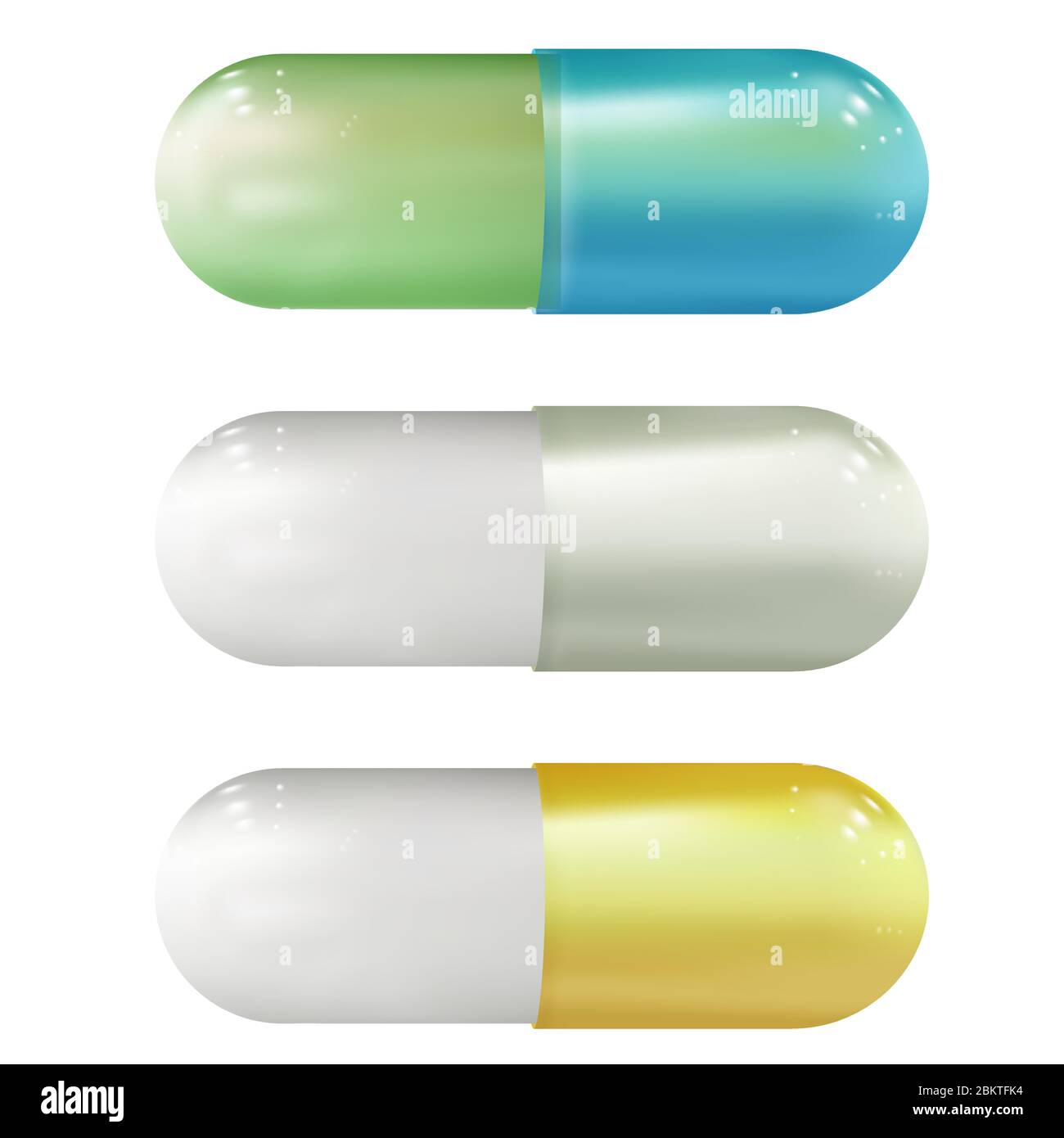 Fish capsules Stock Vector Images - Alamy