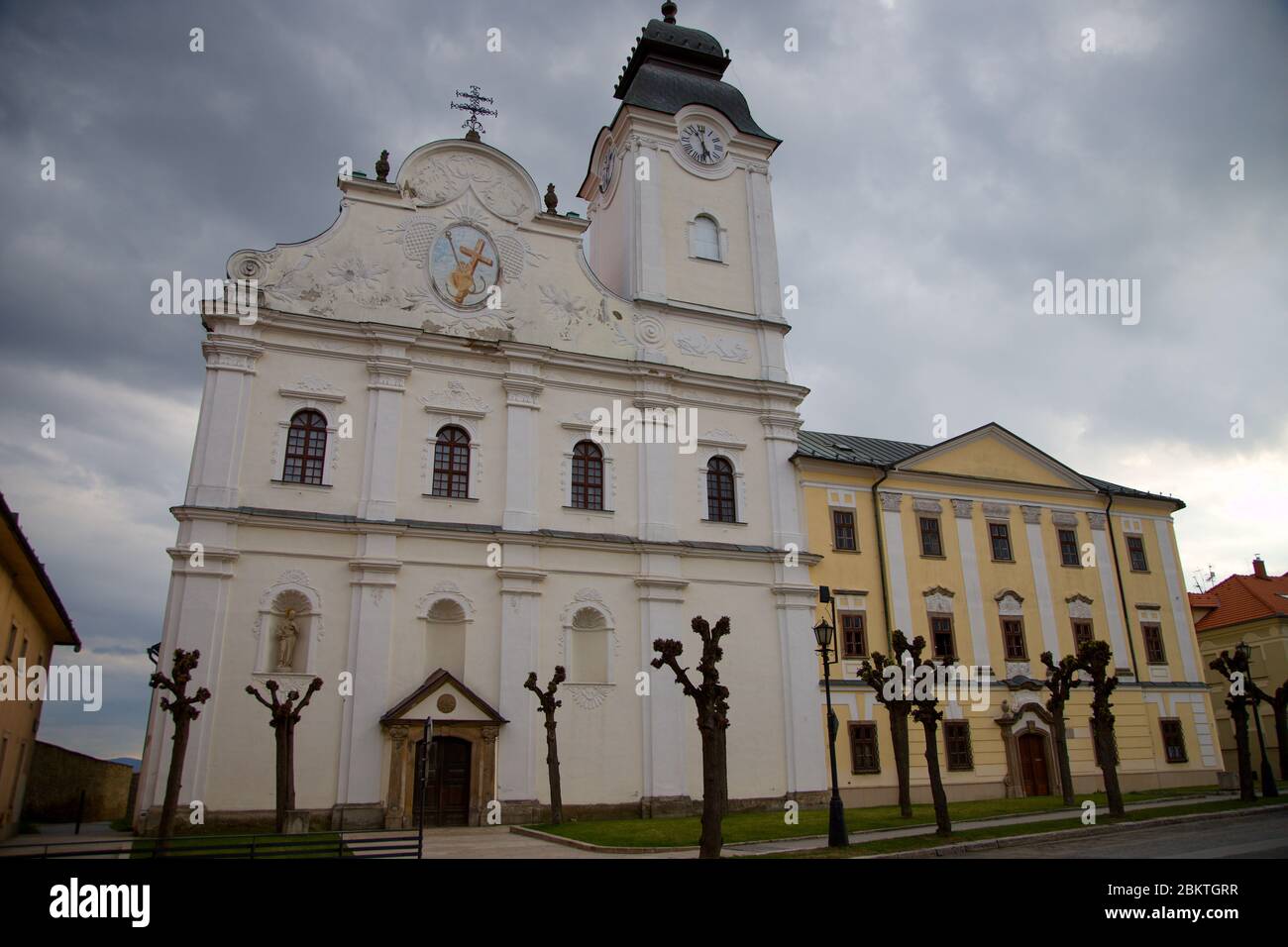 Church and monastery of the Holy Spirit Stock Photo - Alamy