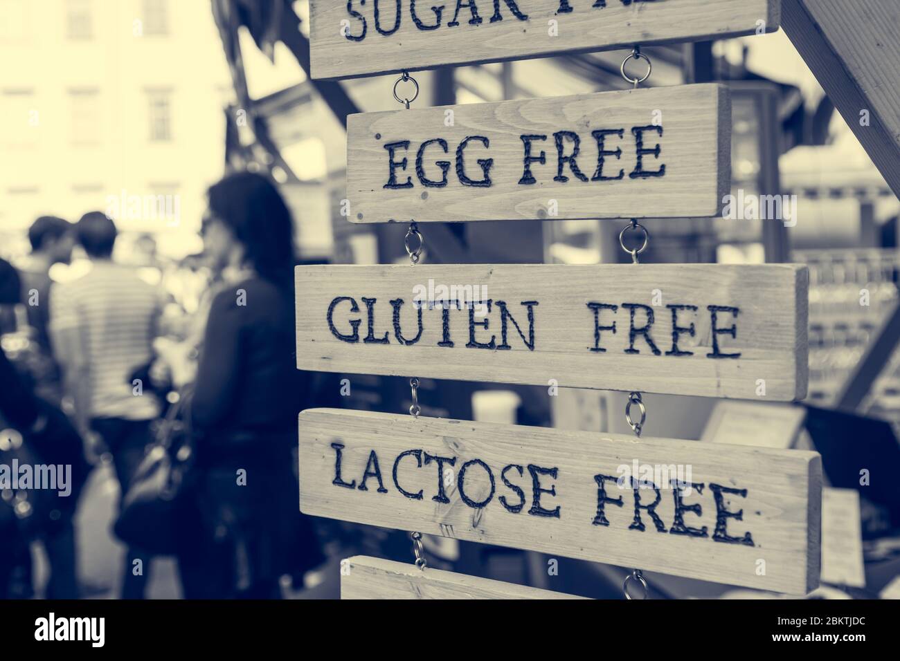 Lactose free sign hi-res stock photography and images - Alamy