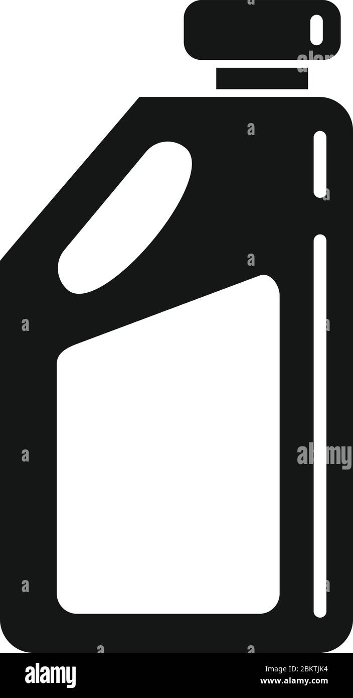 Clean bottle icon. Simple illustration of clean bottle vector icon for ...