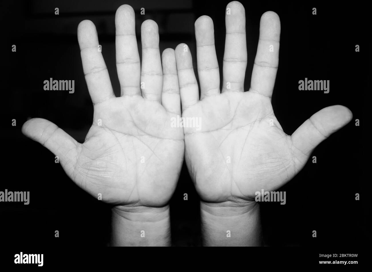 Palmistry hands hi-res stock photography and images - Alamy