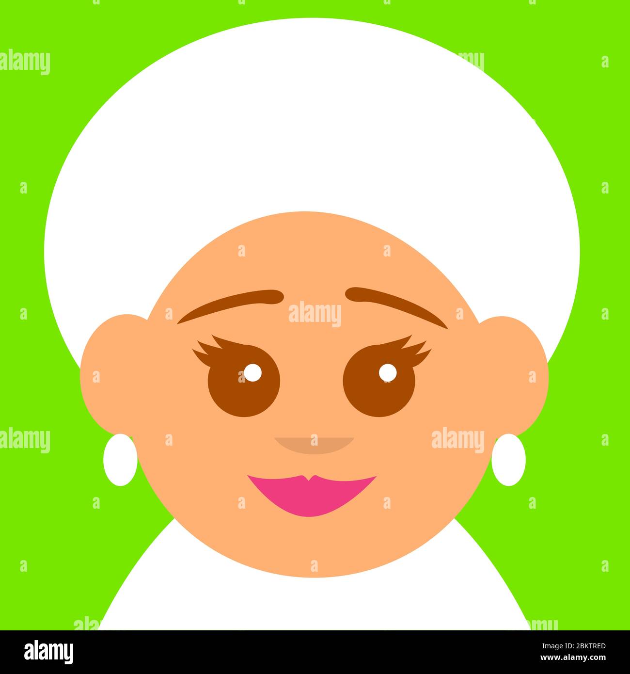 Granny smiling Stock Vector Images - Alamy