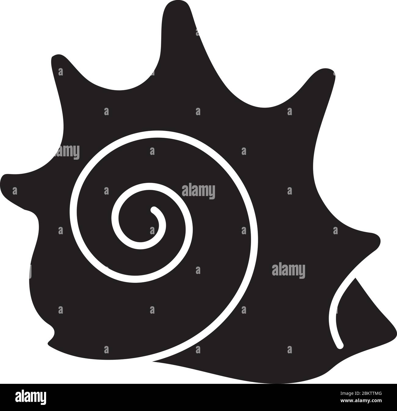 Shell at rock Black and White Stock Photos & Images - Alamy