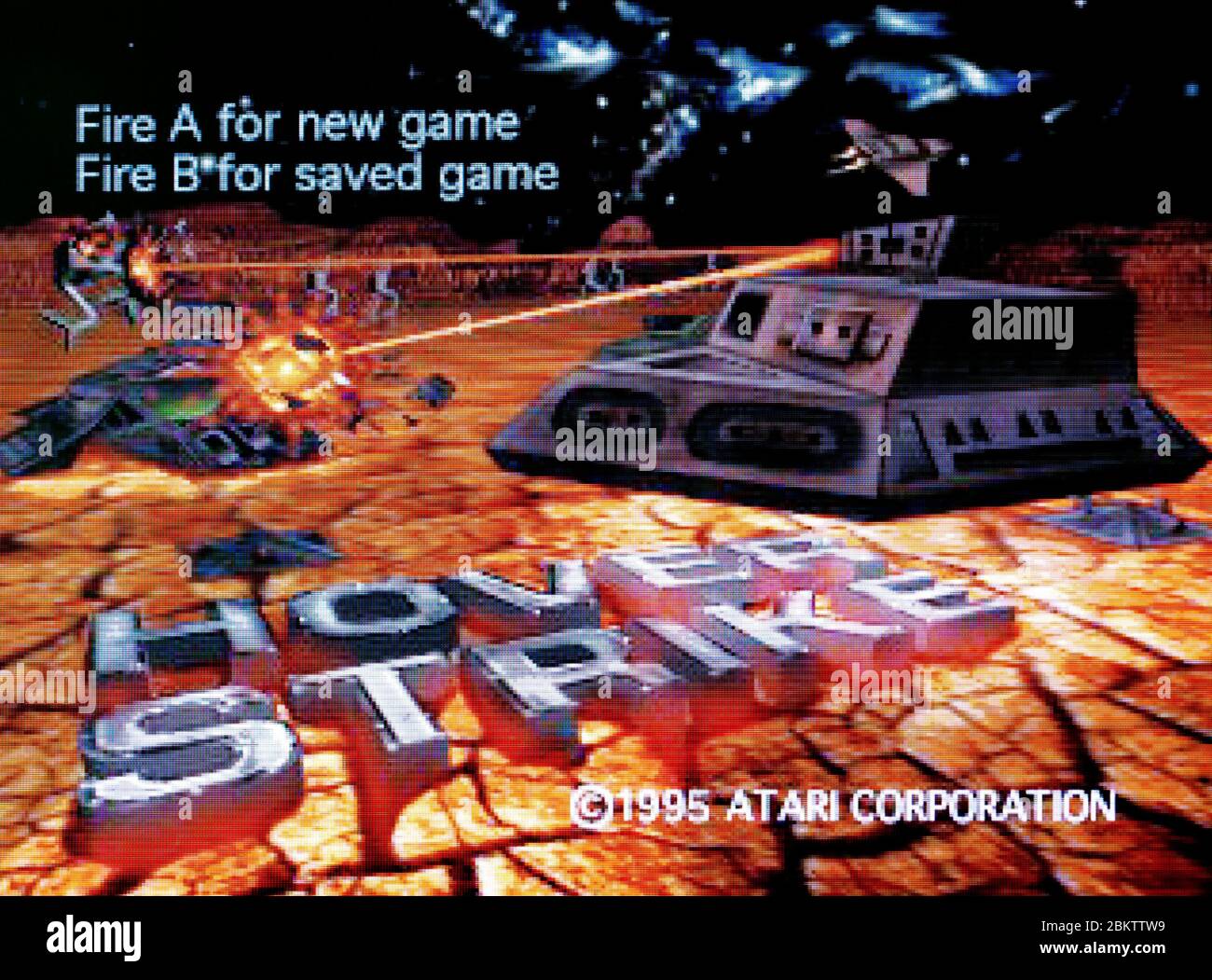 Hover Strike Hoverstrike - Atari Jaguar Videogame - Editorial use only Stock Photo - Alamy