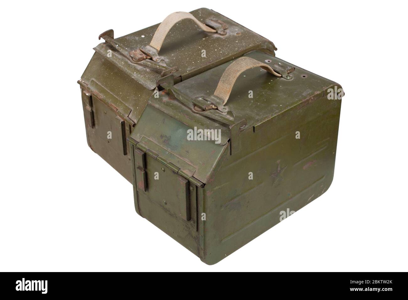 Ammo Can for ammunition belt for a 12.7 mm heavy machine gun DShK used ...