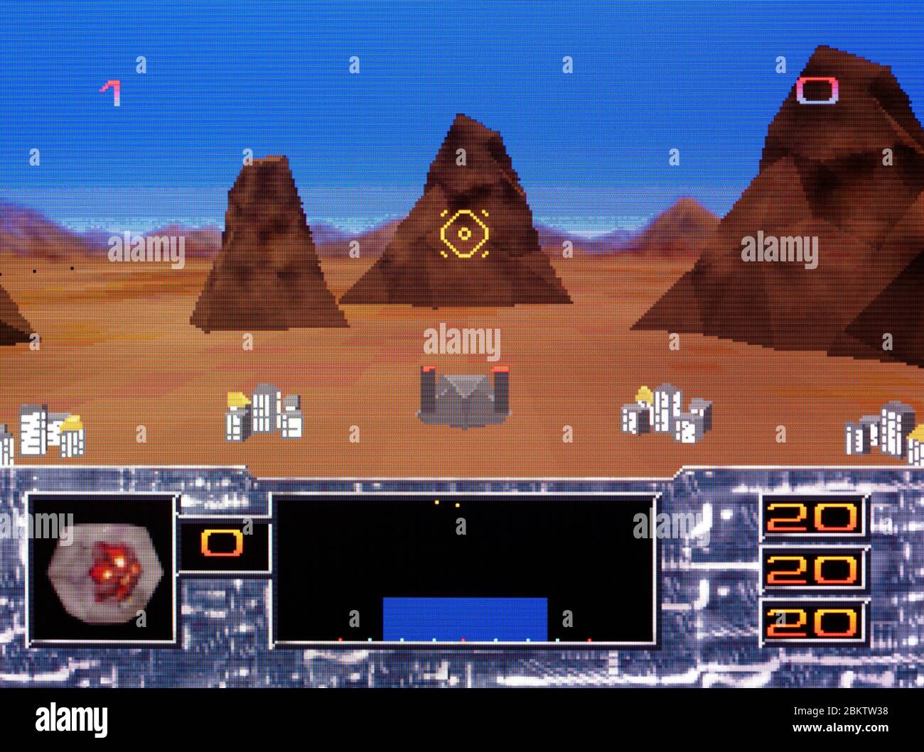 Missile Command 3D - Atari Jaguar Videogame - Editorial use only Stock ...