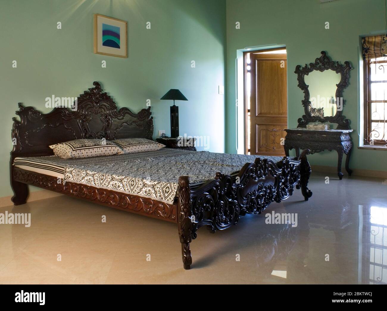 Modern house in North Goa. India Stock Photo - Alamy