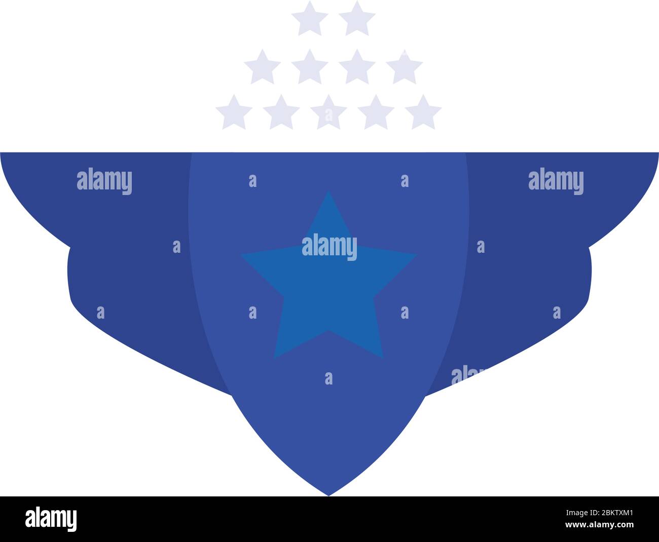 banner with star flat style icon design, Label tag product and ...