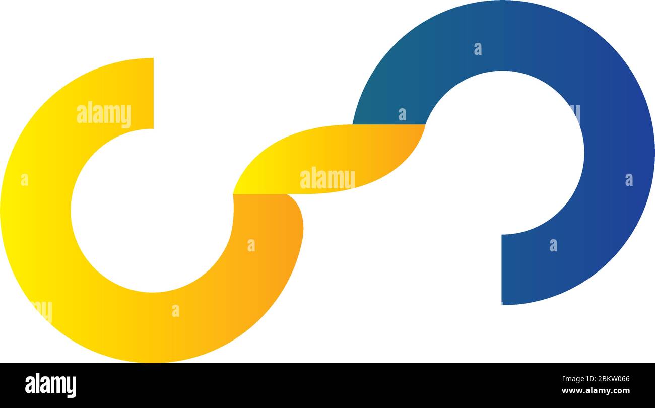 Abstract circles shapes gradient style icon design, Logo brand and ...