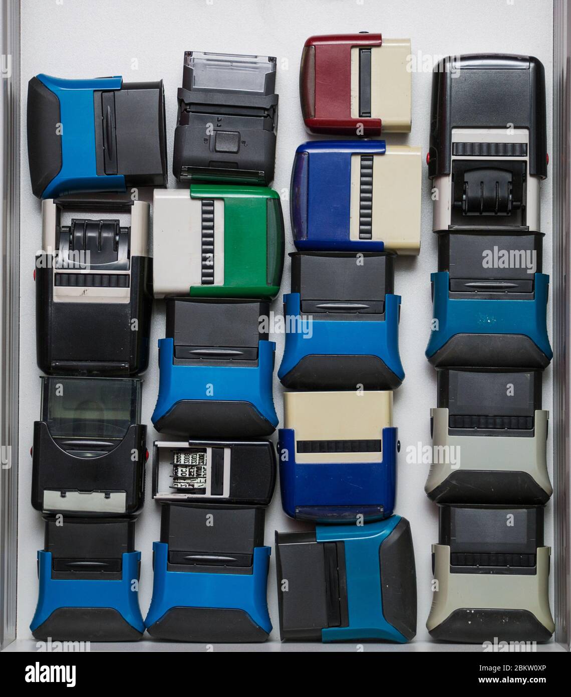 Self inking stamps hi-res stock photography and images - Alamy