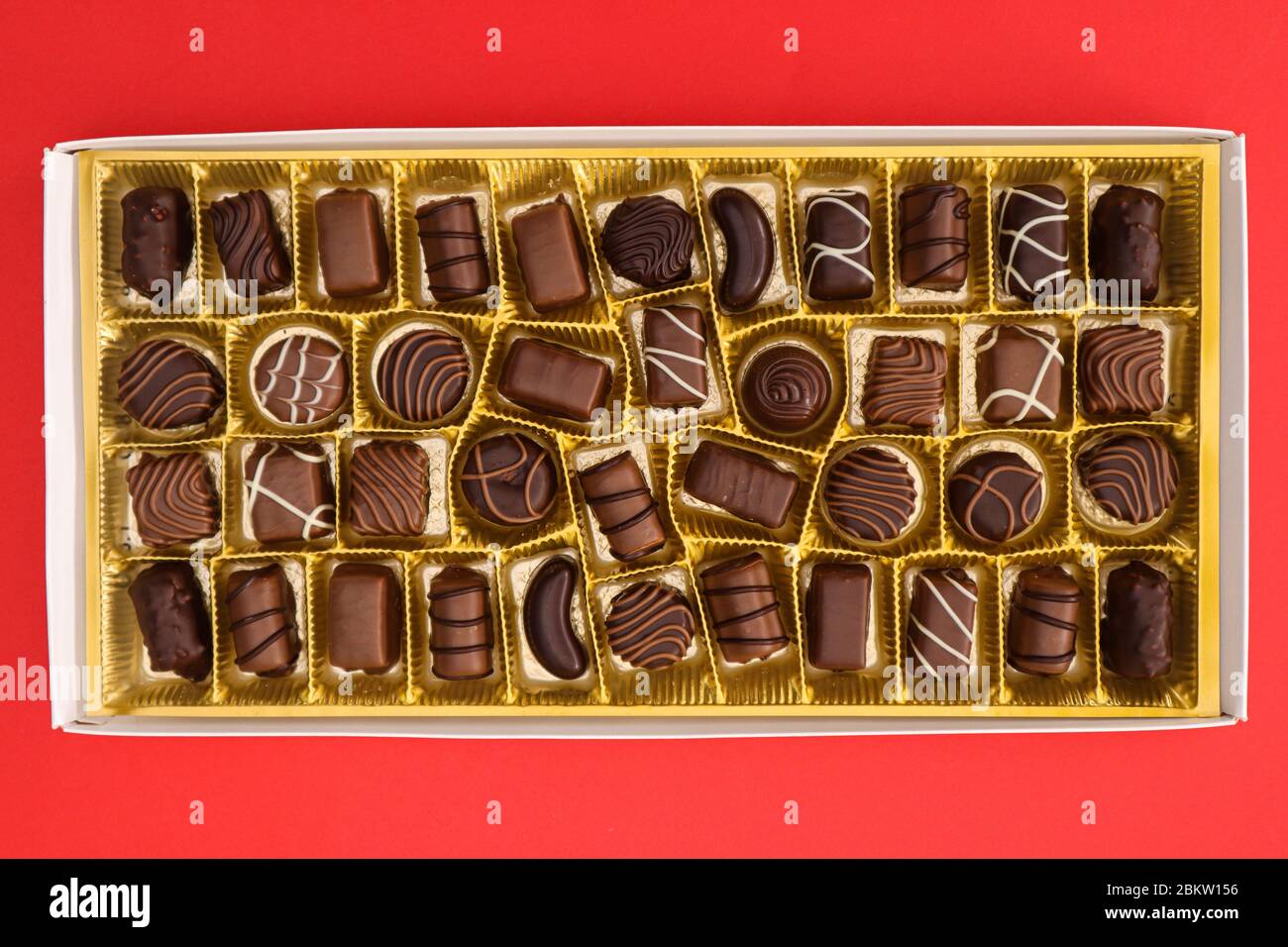 Delicious chocolates different shapes and taste Stock Photo - Alamy