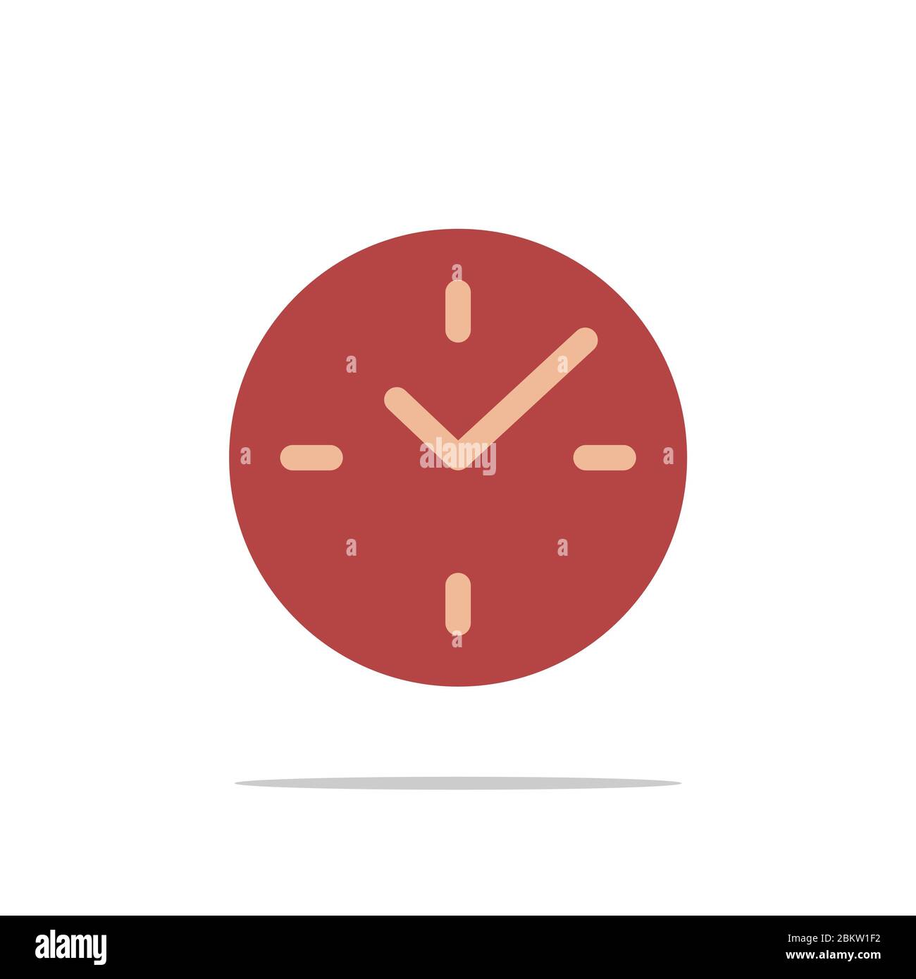 Clock Icon Logo Template Illustration Design. Vector EPS 10 Stock Photo ...