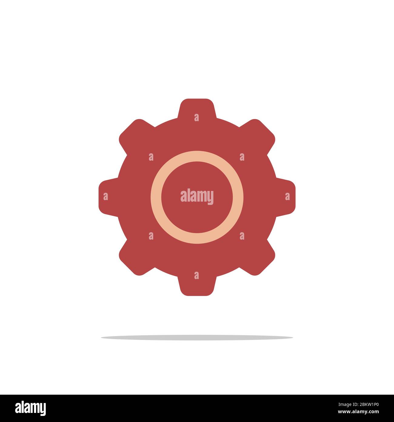 Gear Icon Logo Template Illustration Design. Vector EPS 10 Stock Photo ...