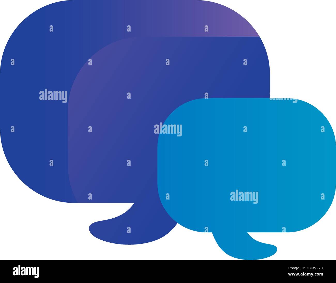 Conversation bubbles image Stock Vector Images - Alamy