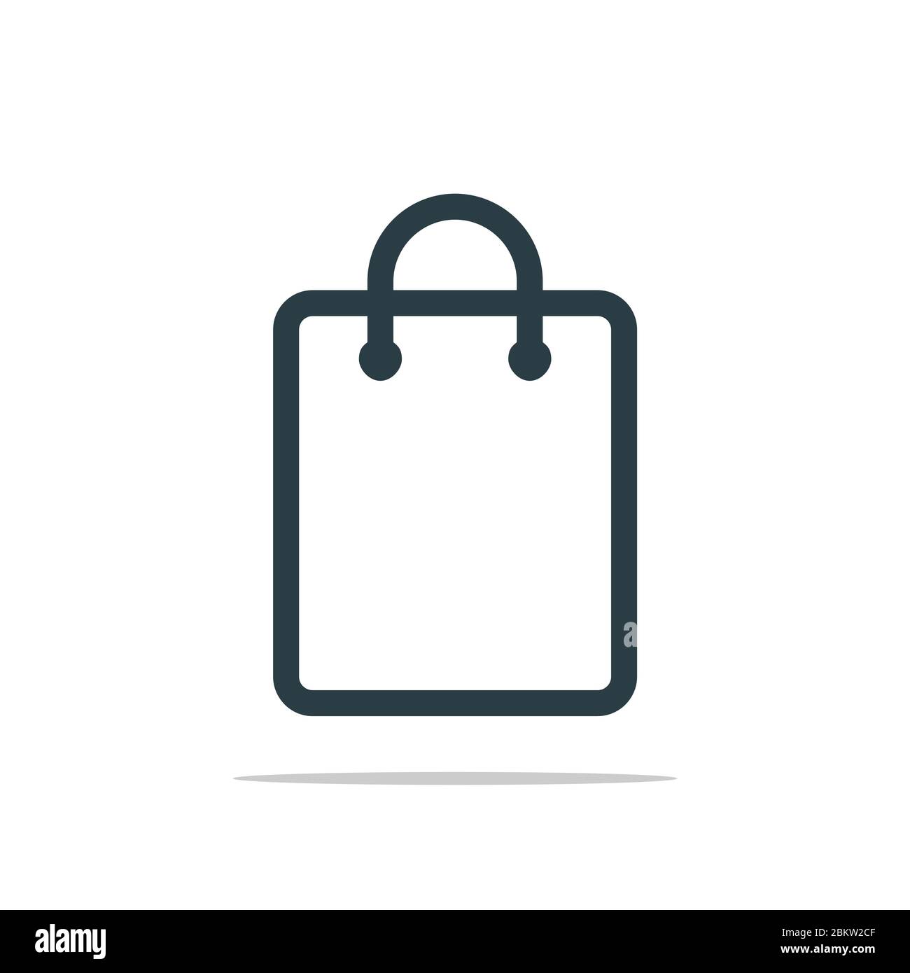 Paper Bag Icon Logo Template Illustration Design. Vector EPS 10 Stock ...
