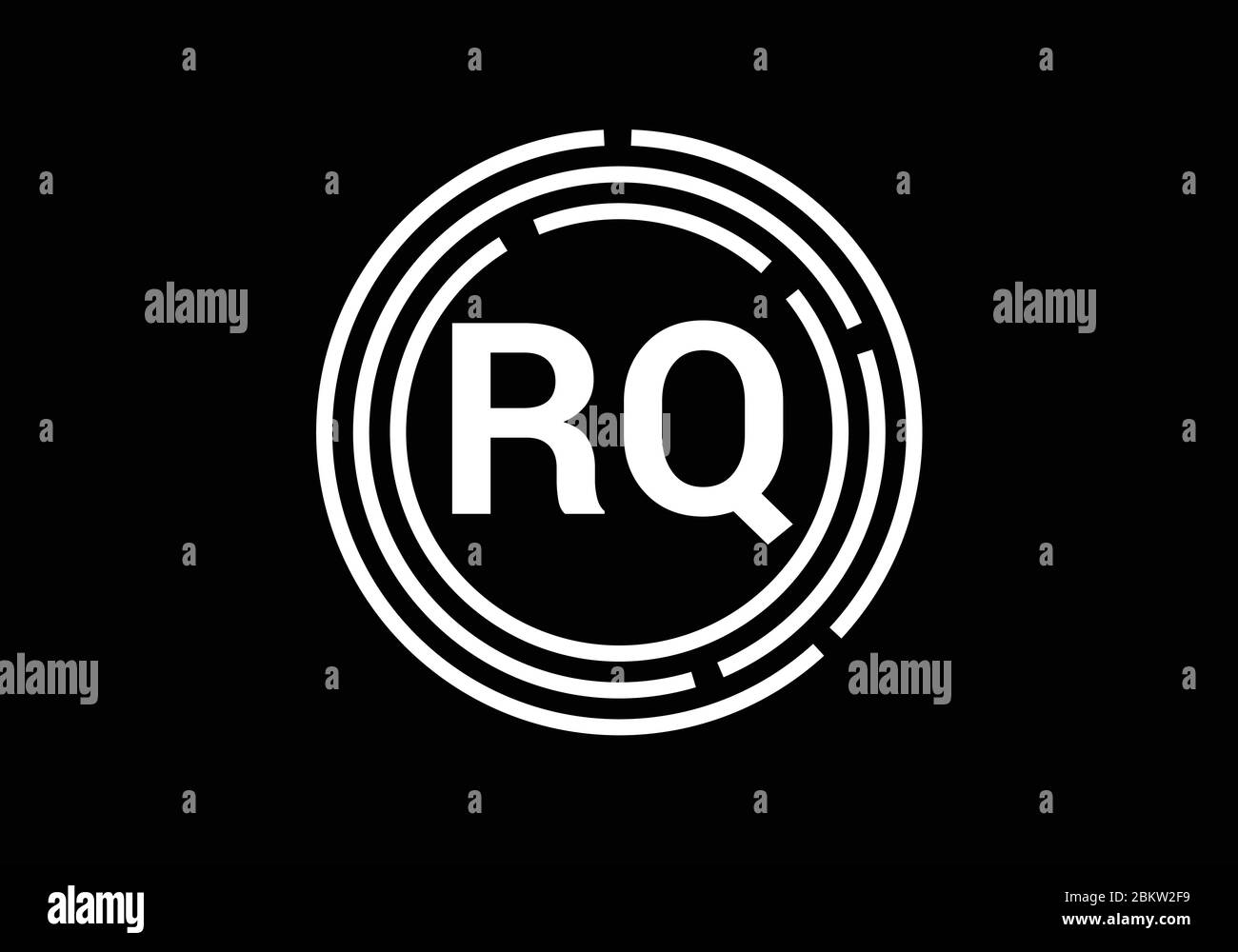 Rq letter logo hi-res stock photography and images - Alamy