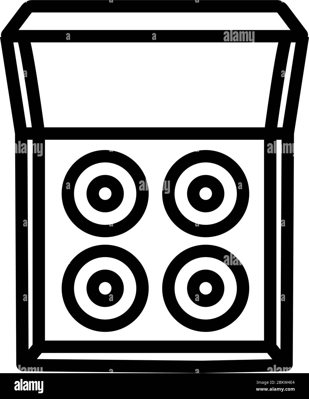 Box donut Black and White Stock Photos & Images - Alamy