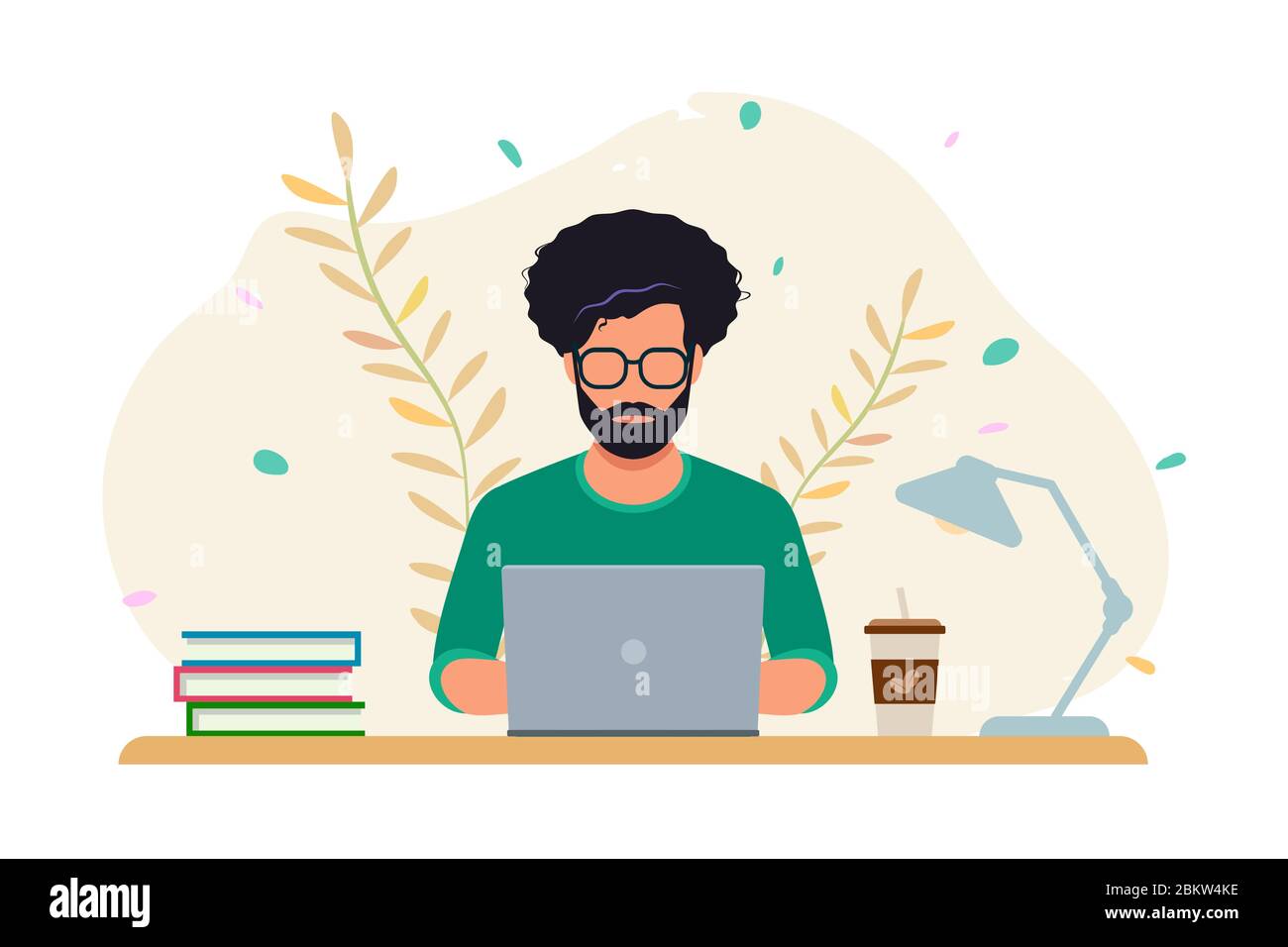 Man work people background Cut Out Stock Images & Pictures - Alamy