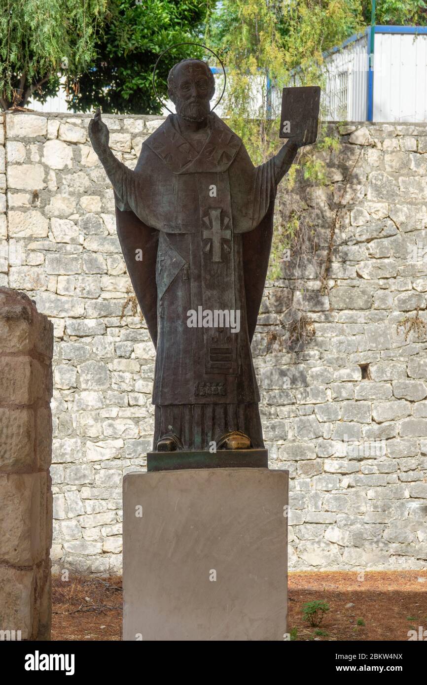 Turkey demre st nicholas statue hi-res stock photography and images - Alamy