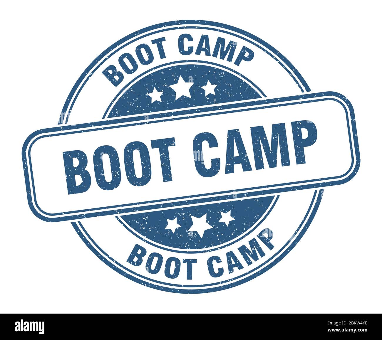 boot camp stamp. boot camp round grunge sign. label Stock Vector Image ...