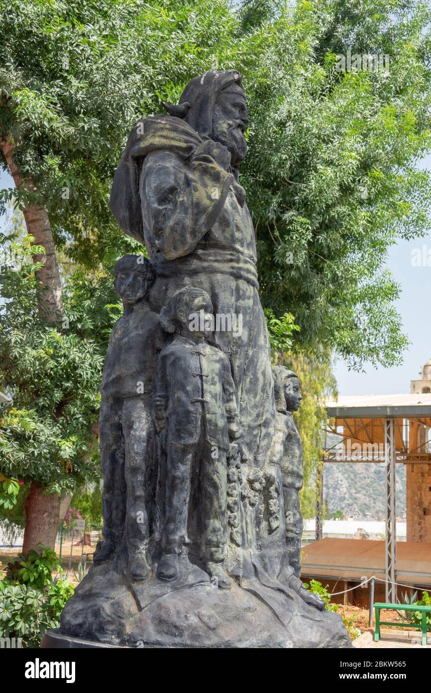 Turkey demre st nicholas statue hi-res stock photography and images - Alamy