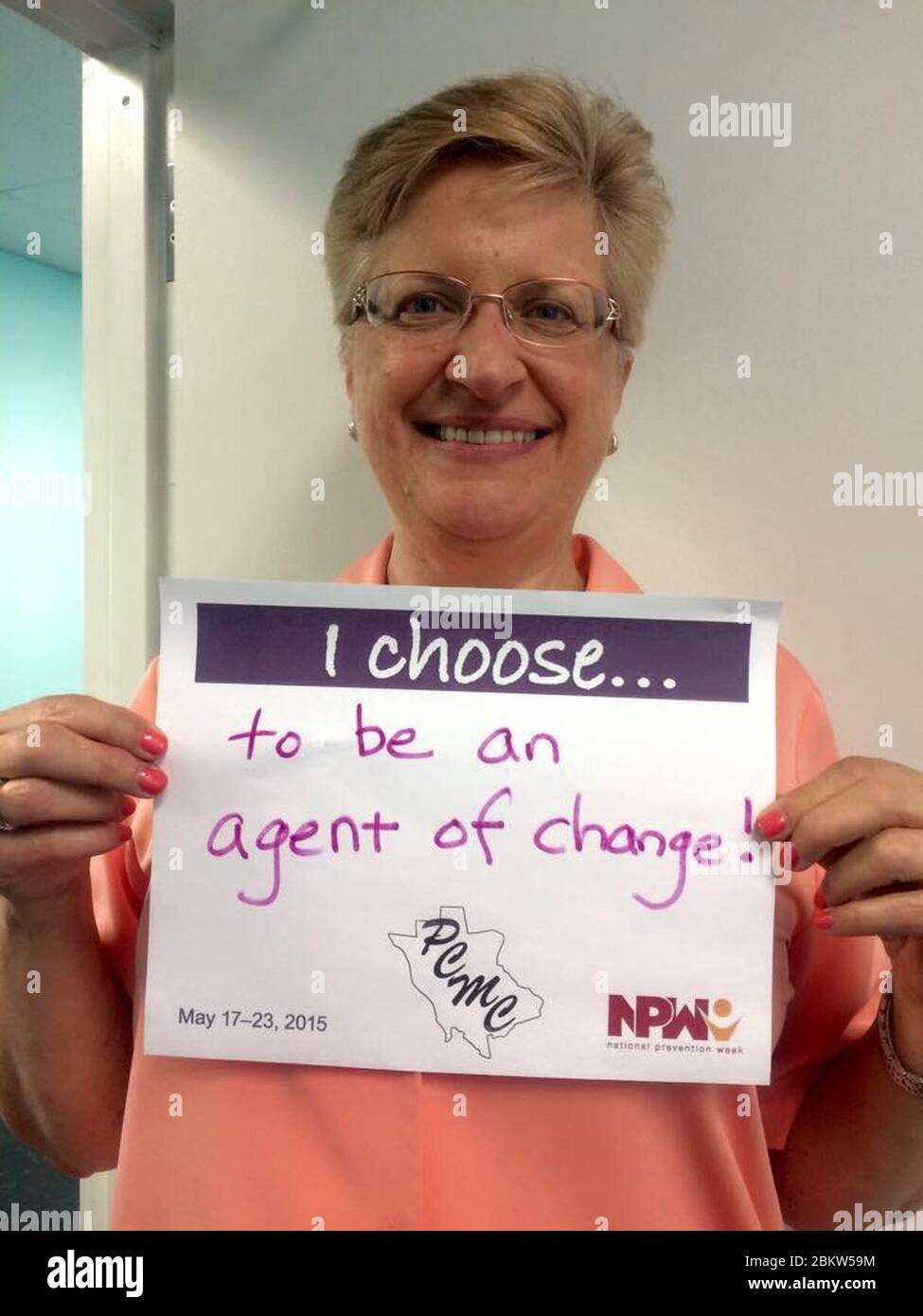 I choose... to be an agent of change. (18196590072 Stock Photo - Alamy