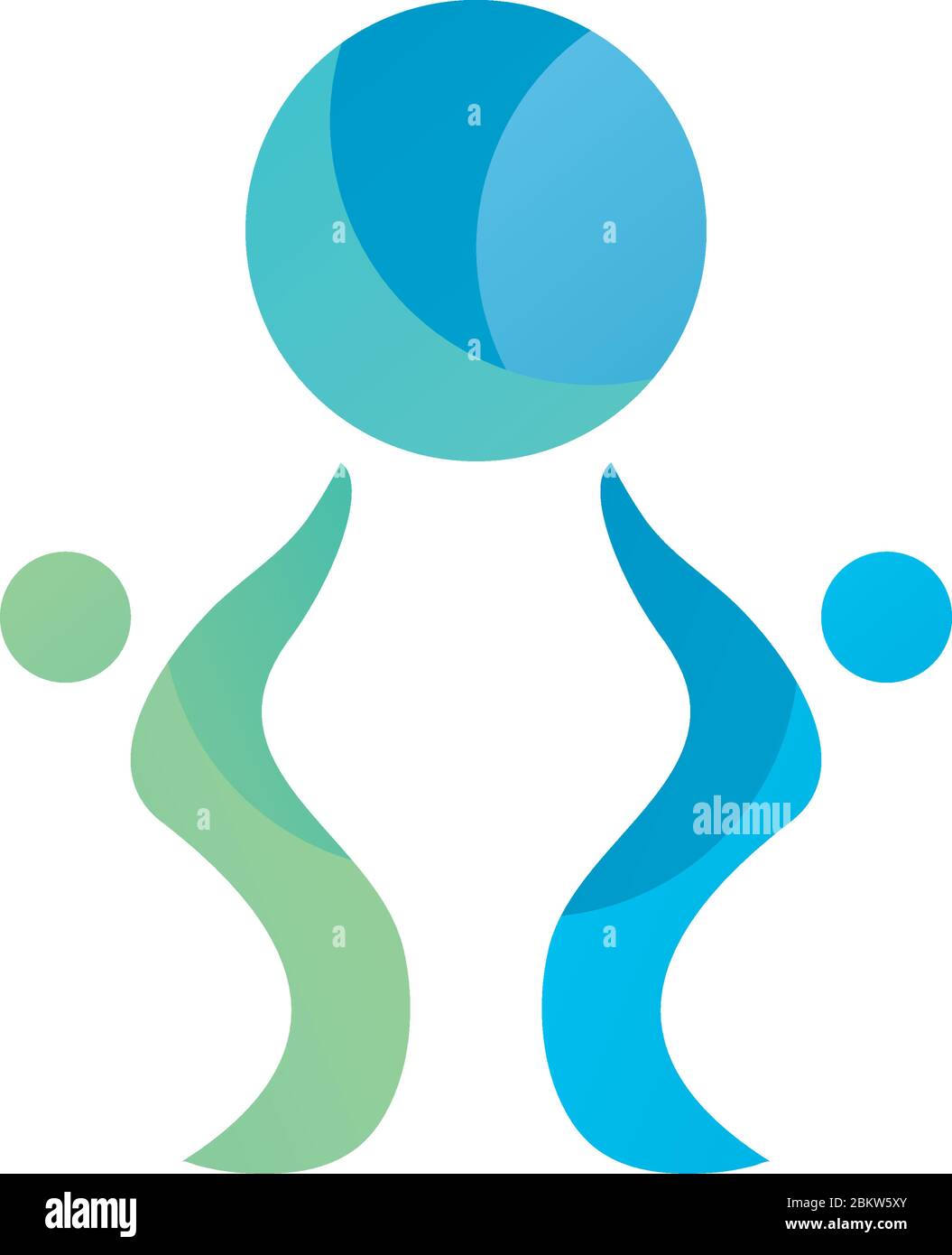 Avatars with sphere gradient style icon design of Person profile social ...