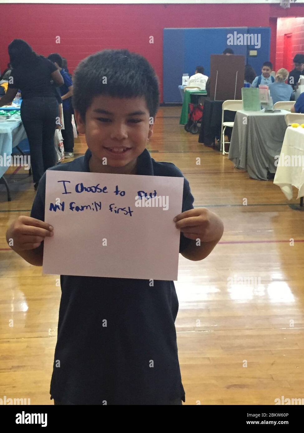 Family first hi-res stock photography and images - Alamy