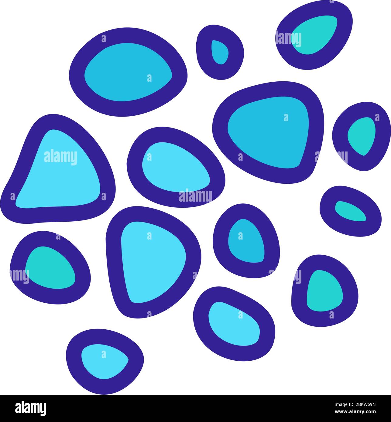 grains of salt icon vector outline illustration Stock Vector Image ...