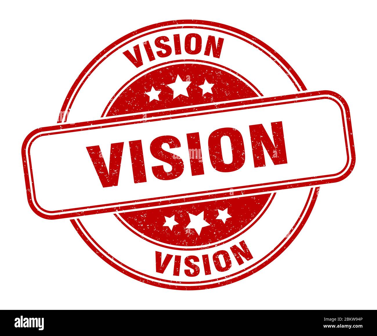 vision stamp. vision round grunge sign. label Stock Vector Image & Art ...