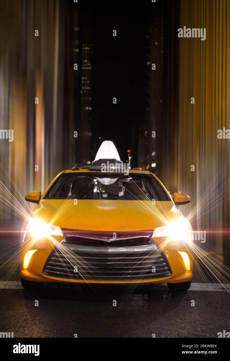 Metro taxi hi-res stock photography and images - Alamy
