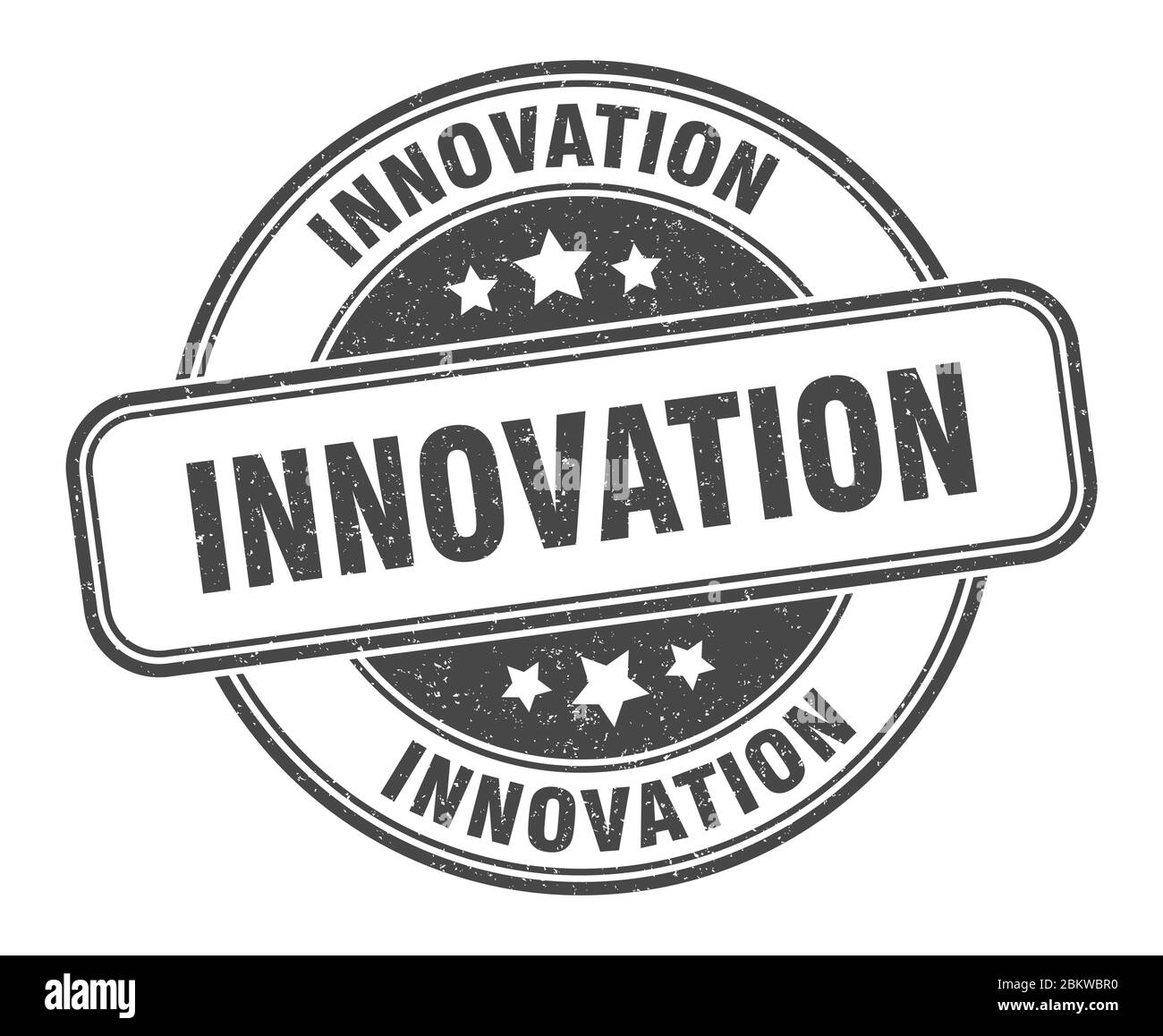 innovation stamp. innovation round grunge sign. label Stock Vector ...