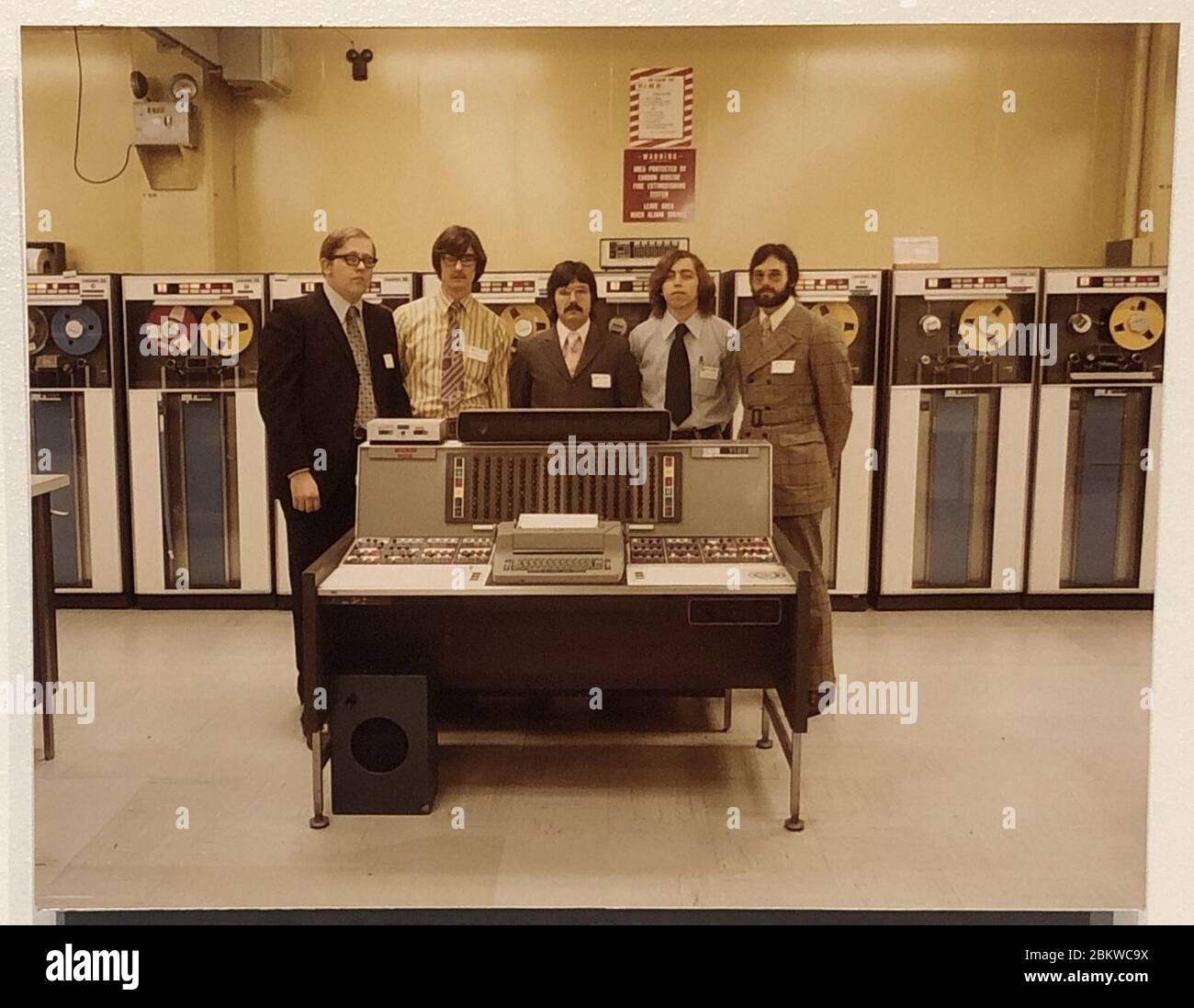 Ibm 7030 Stretch Computer Photo At National Cryptologic Museum Stock