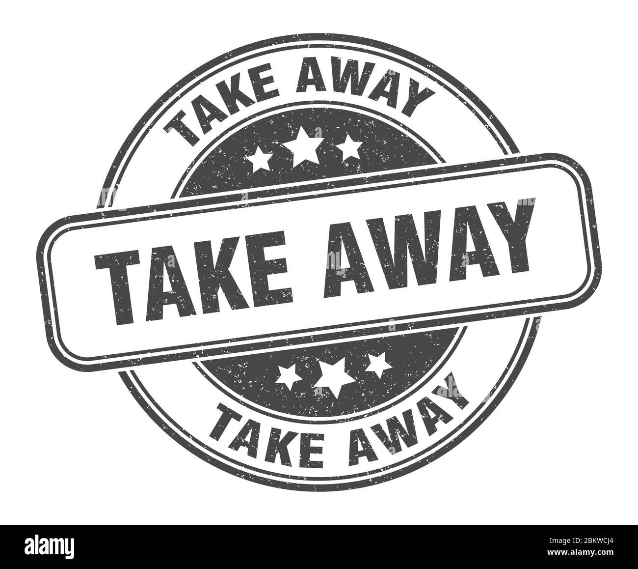 take away stamp. take away round grunge sign. label Stock Vector Image ...