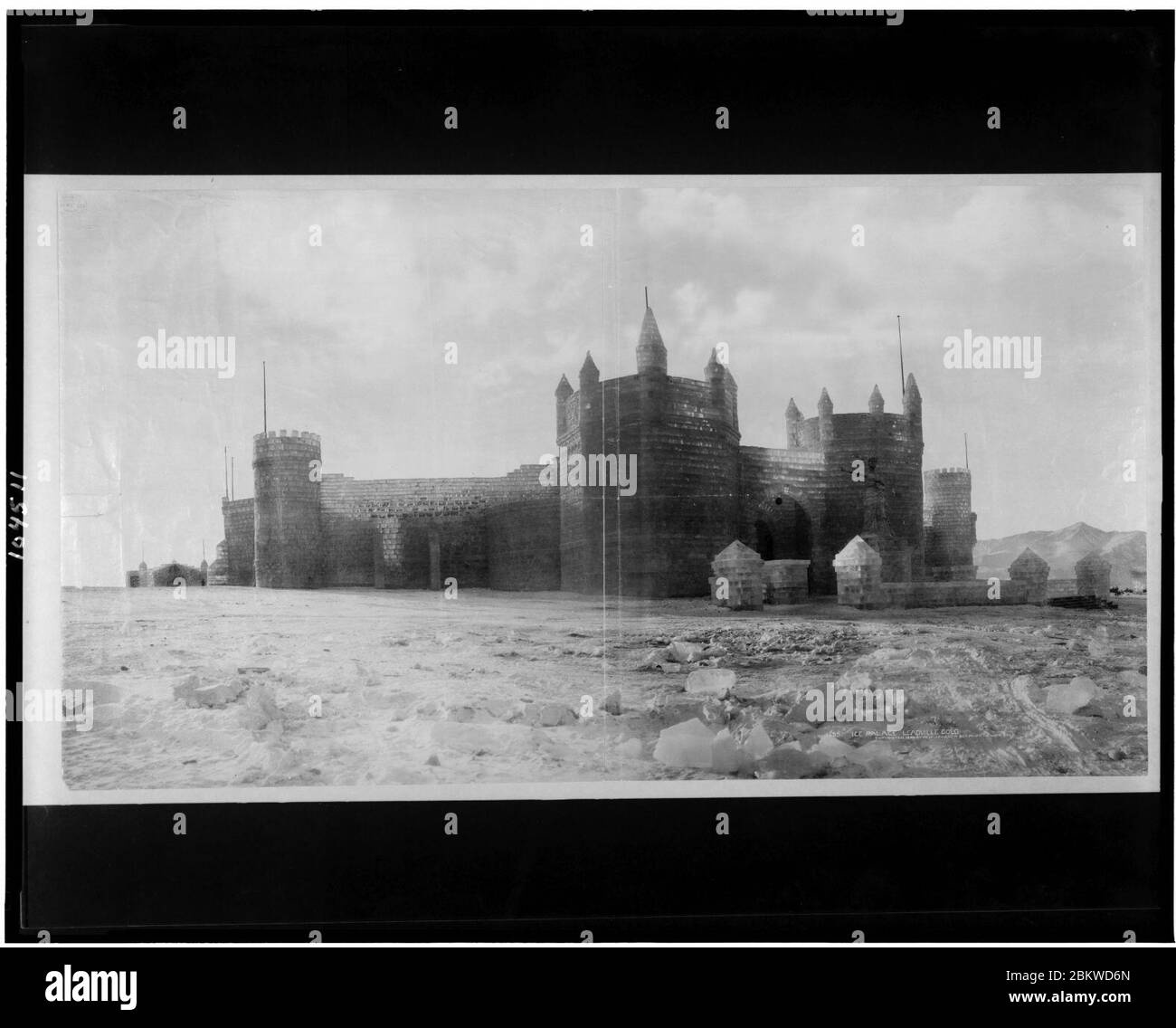 Ice Palace, Leadville, Colo Stock Photo - Alamy