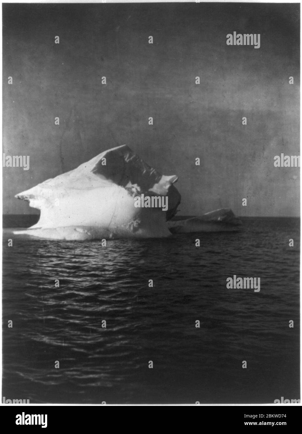 Iceberg in the Atlantic Ocean, off the coast of Labrador Stock Photo ...