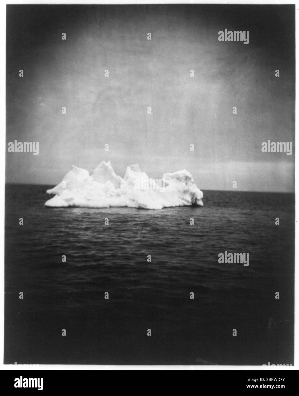 Iceberg in the Atlantic Ocean, off the coast of Labrador Stock Photo ...