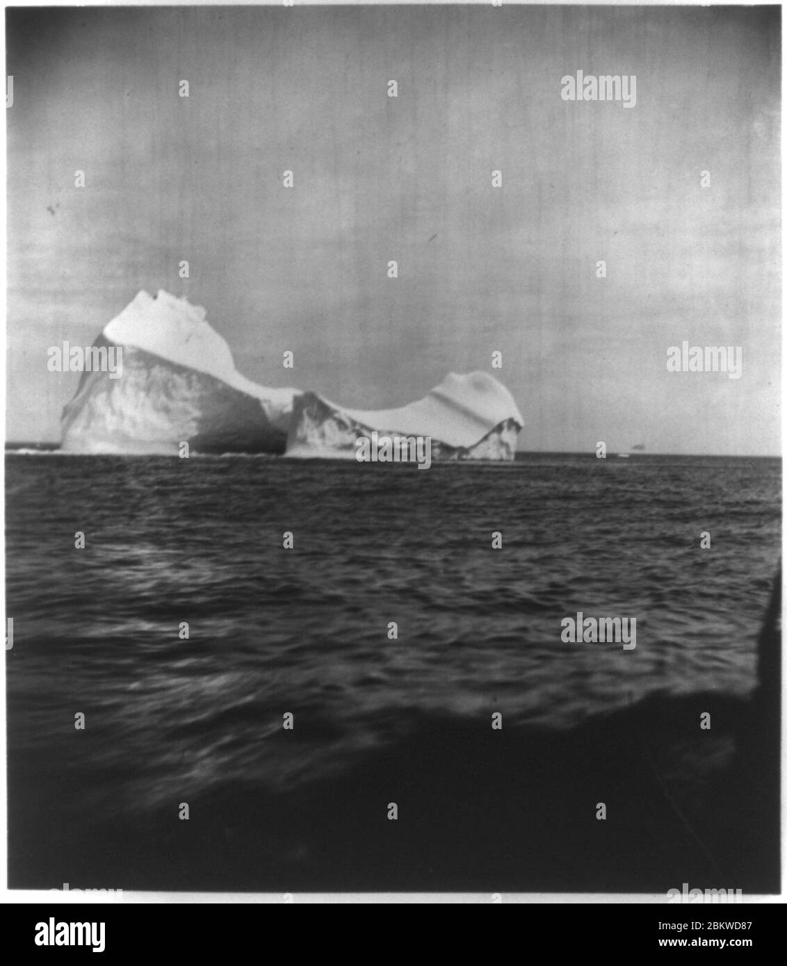 Iceberg in the Atlantic Ocean, off the coast of Labrador Stock Photo ...